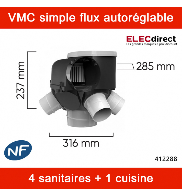 VMC - Ventilation - ELECdirect Vente Matériel Électrique