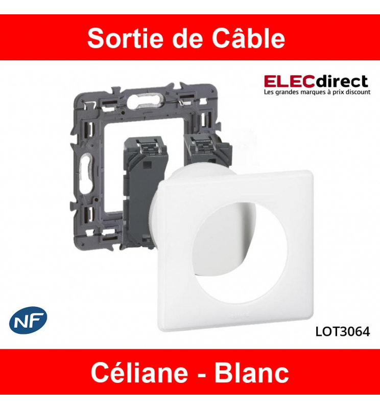 Sortie de câble 16A / 20A - ELECdirect Vente Matériel Électrique