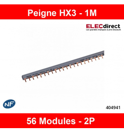 Legrand - Peigne d'alimentation HX3 - 3P - Pour bornes à vis - 12M - 404942 - ELECdirect Vente ...