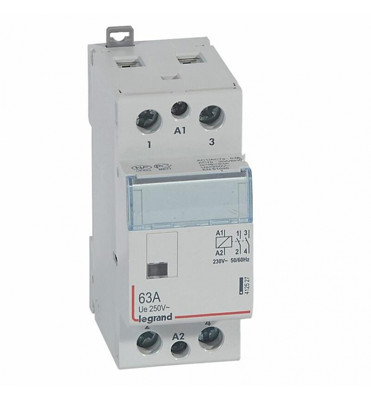 Legrand - Contacteur bobine 24V~ 2P - 250V~ 25A - 2F - 412505 - ELECdirect Vente Matériel Électrique