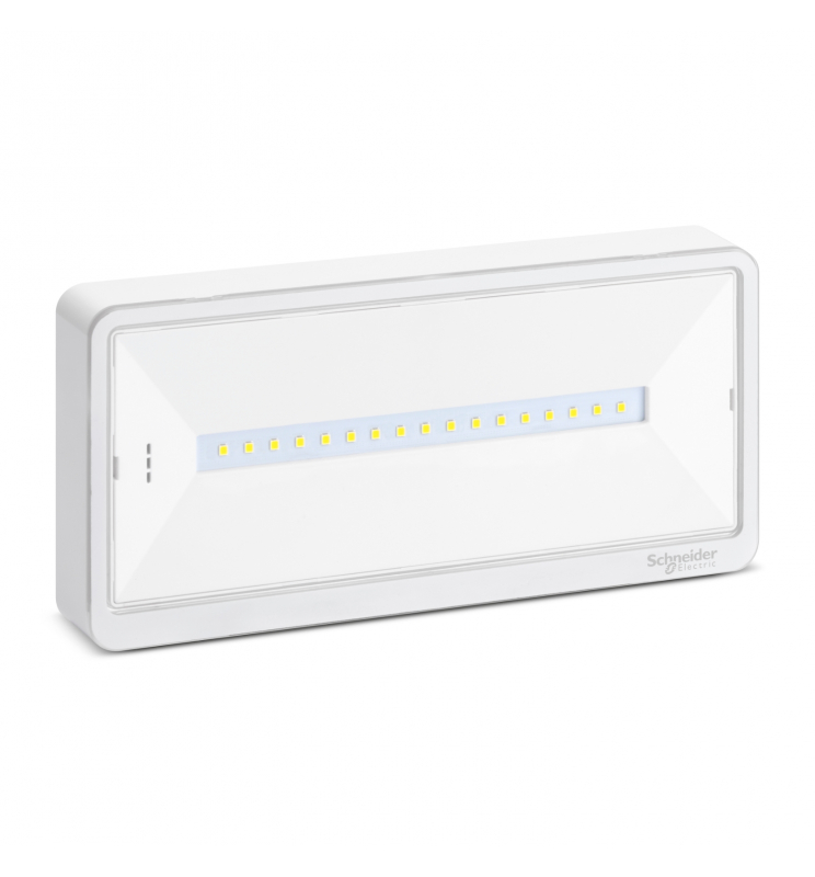 Schneider - Bloc de secours Ambiance Exiway Light - IP42 - SATI - Réf ...