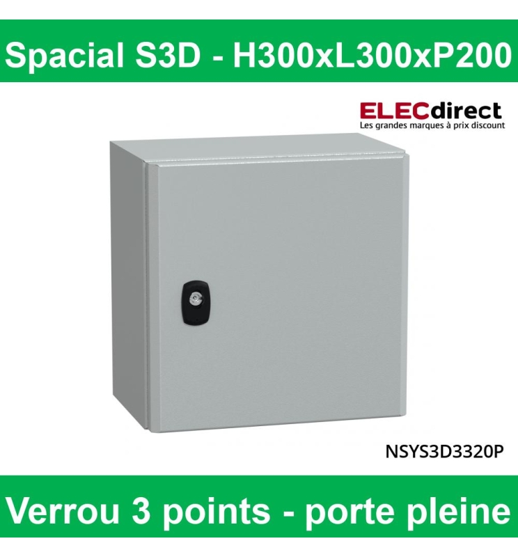 Coffret Spacial S3D - ELECdirect Vente Matériel Électrique