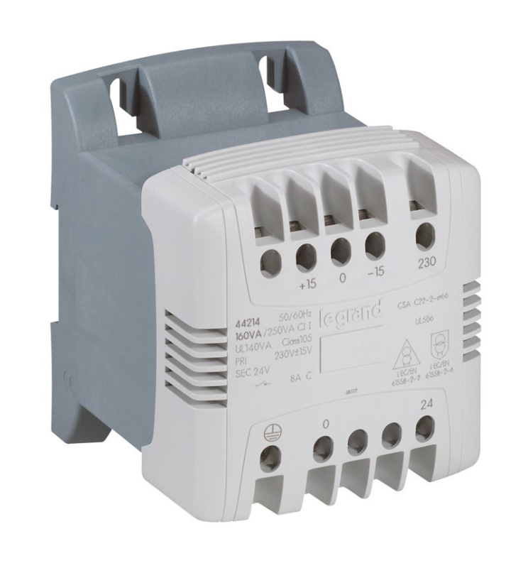LEGRAND - Transformateur 100 VA de commande et sécurité primaire 230V à ...