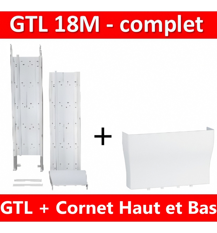 Legrand - Kit GTL 18M - Avec 2 couvercles complet - 65 x 355 mm + 1 ...
