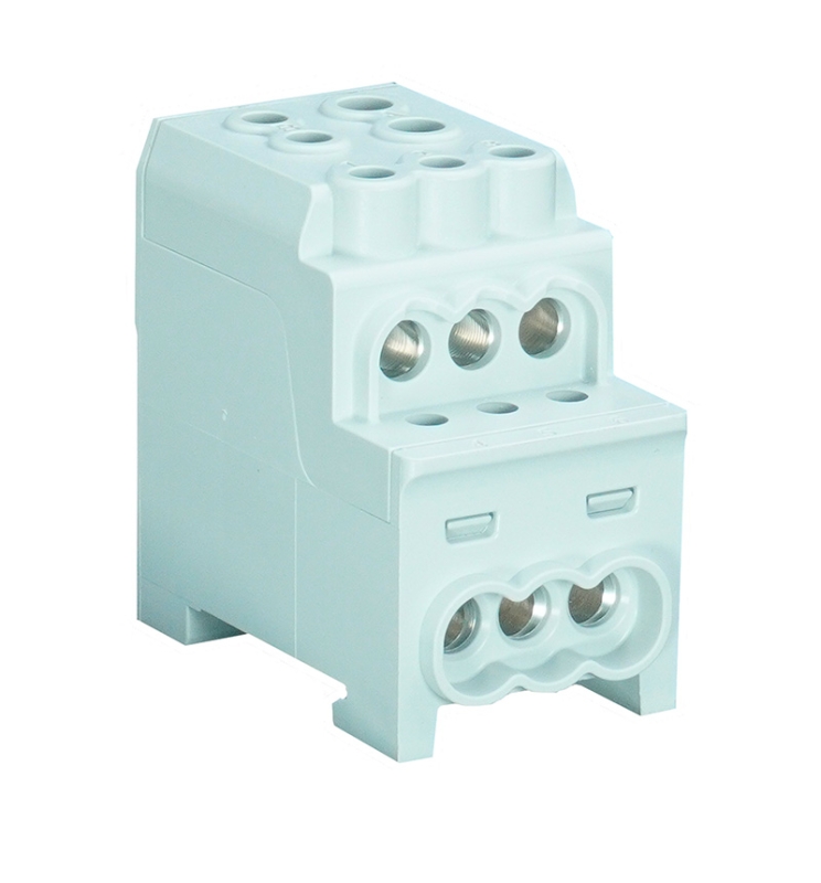 DIGITAL ELECTRIC - Bornier de répartition PHASE - 100A - 2x25 + 6x16mm² ...