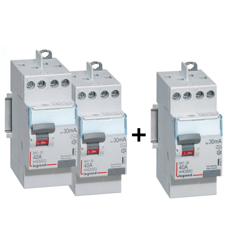 Interrupteurs différentiels Legrand - ELECdirect Vente Matériel Électrique