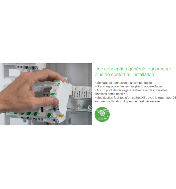 SCHNEIDER - Inter différentiel RESI9 XE 2P - 63A - 30ma - Type A ...