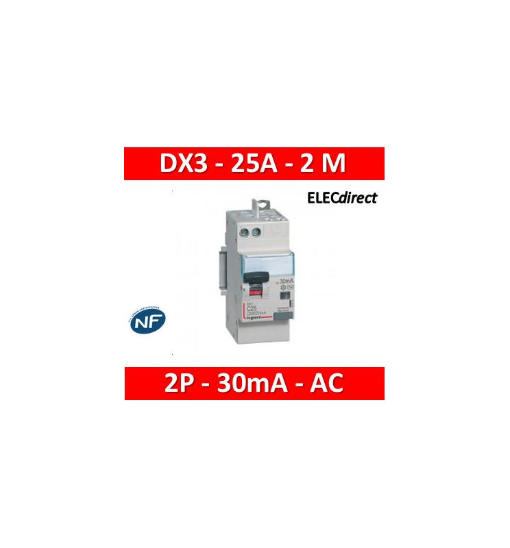 Disjoncteurs différentiels Legrand - ELECdirect Vente Matériel Électrique