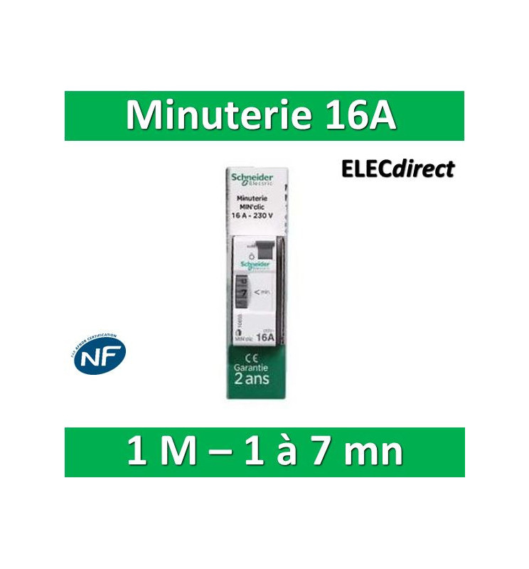 Minuteries / Inter Horaires Schneider - ELECdirect Vente Matériel ...