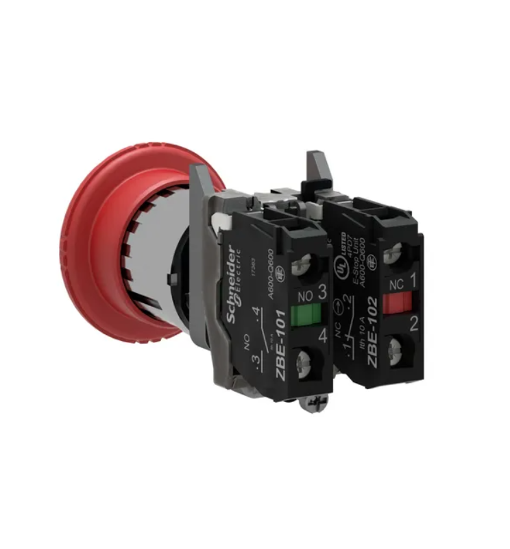 Schneider - Harmony voyant rond Ø22 - IP66 - rouge - LED intégrée - 24V ...