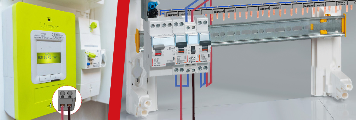 Installation et câblage d'un contacteur heures creuses (jour/nuit ...