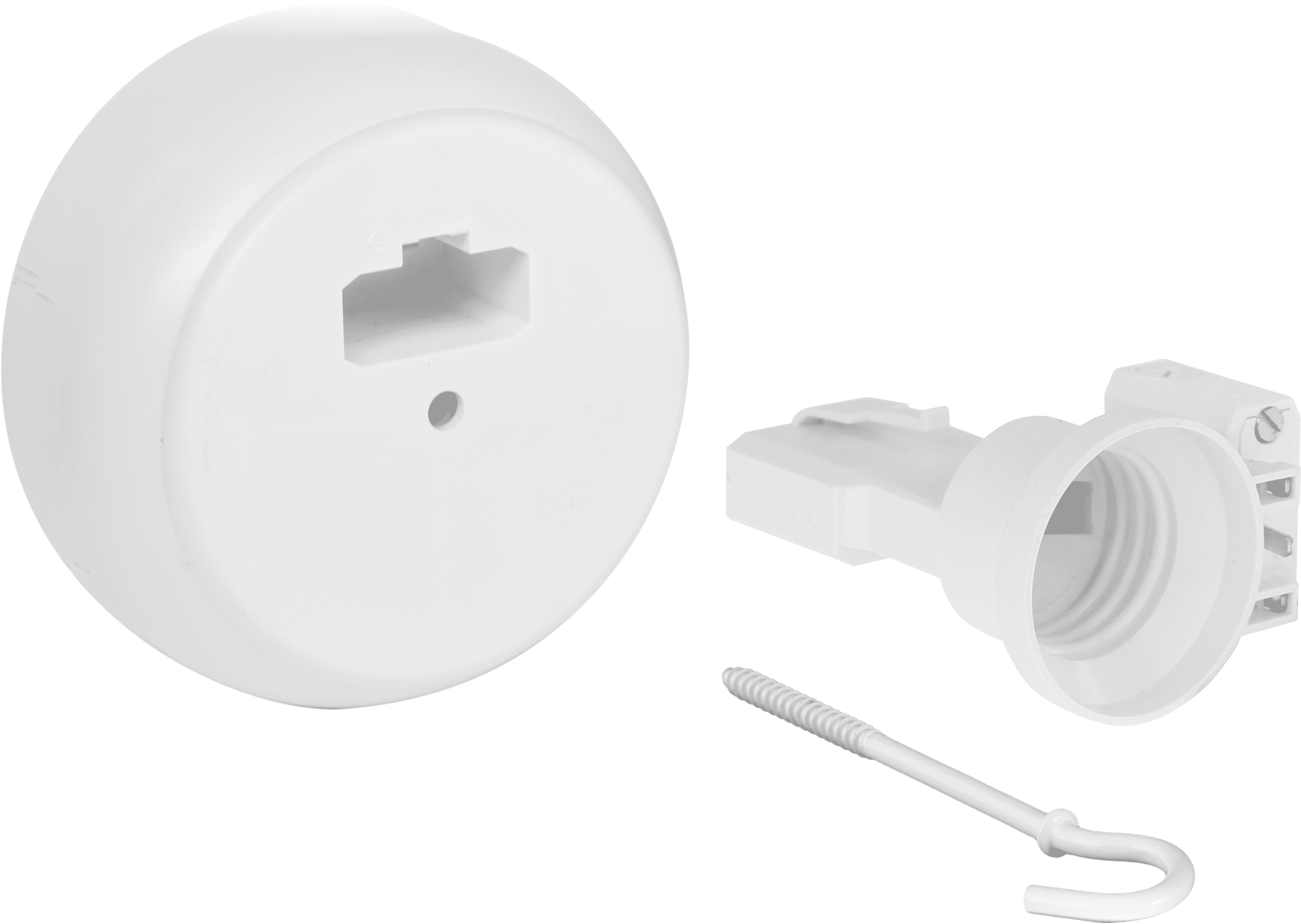 Eur'Ohm - KIT point de centre DCL en saillie - Ø85 mm - avec douille ...